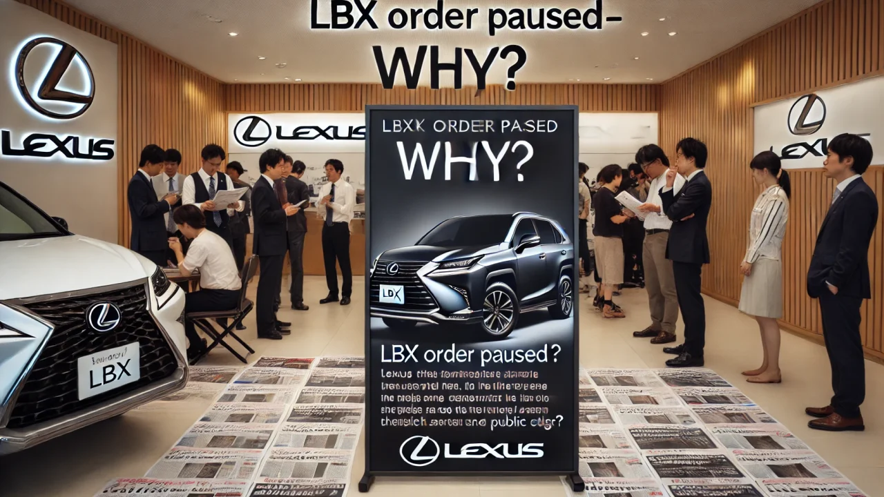 レクサスLBX 受注停止の真相と最新納期情報！2025年現在はどうなってる？｜ラグジュアリーオート