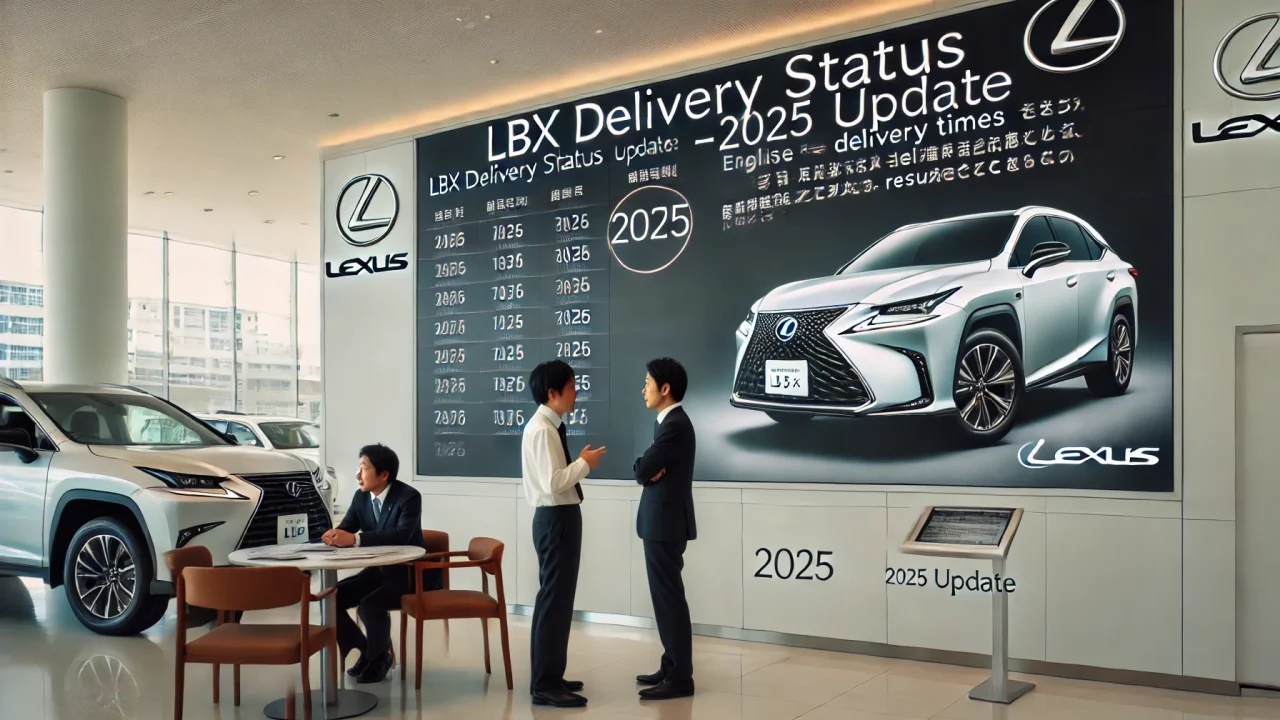 レクサスLBX 受注停止の真相と最新納期情報！2025年現在はどうなってる？｜ラグジュアリーオート
